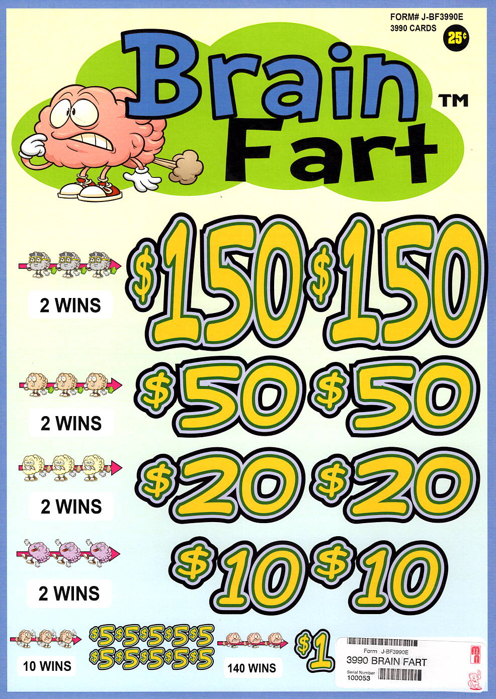 Brain Fart – J.M. GAMING LLC