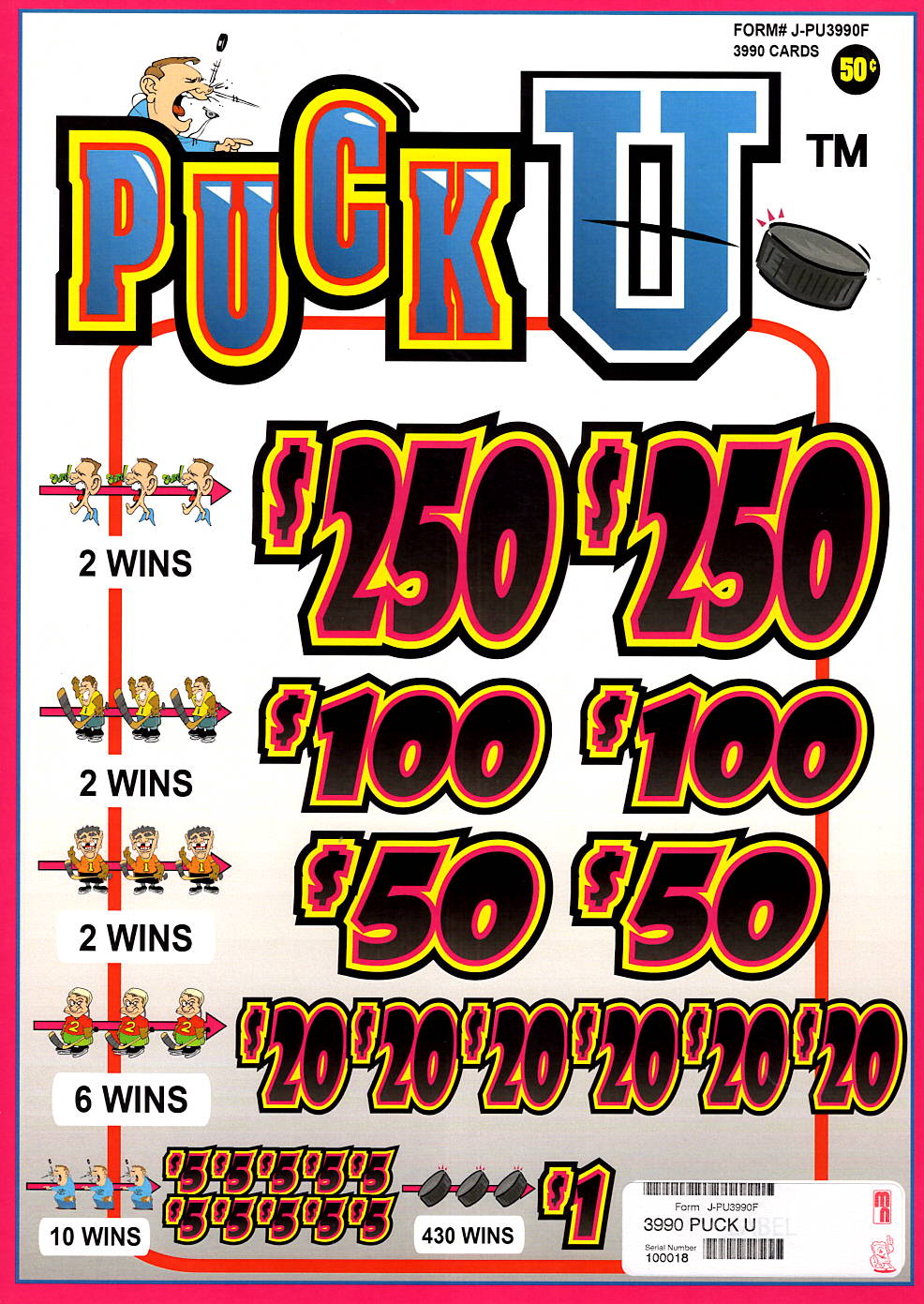 Puck U – J.M. GAMING LLC