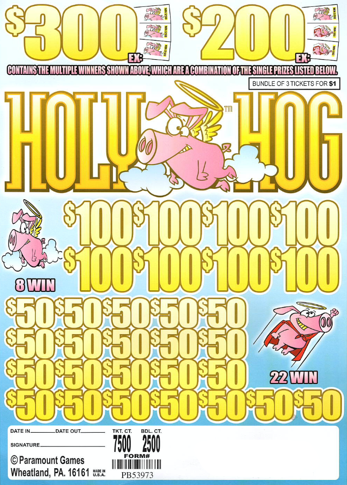 Holy Hog – J.M. GAMING LLC